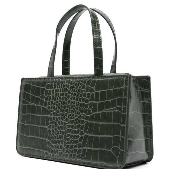 Puppets And Puppets | Bags | Puppets And Puppets Croc Embossed Spider ...